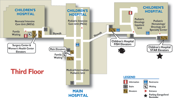 Campus and Parking Maps | Sacred Heart Medical Center | Providence